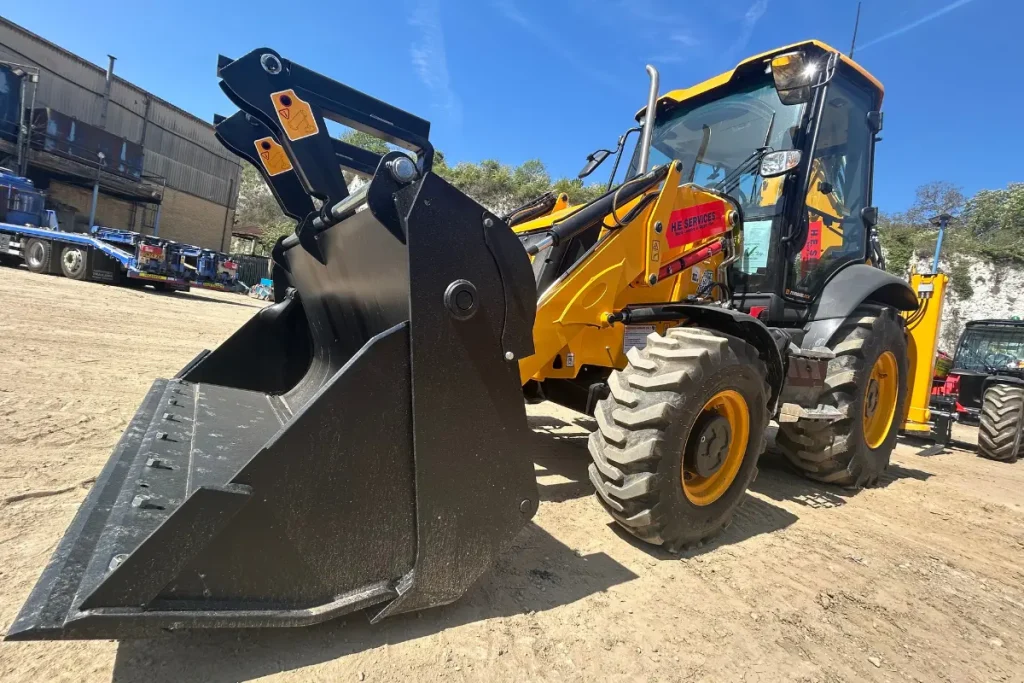 Hire a Backhoe Loader: A Guide for UK Construction Projects